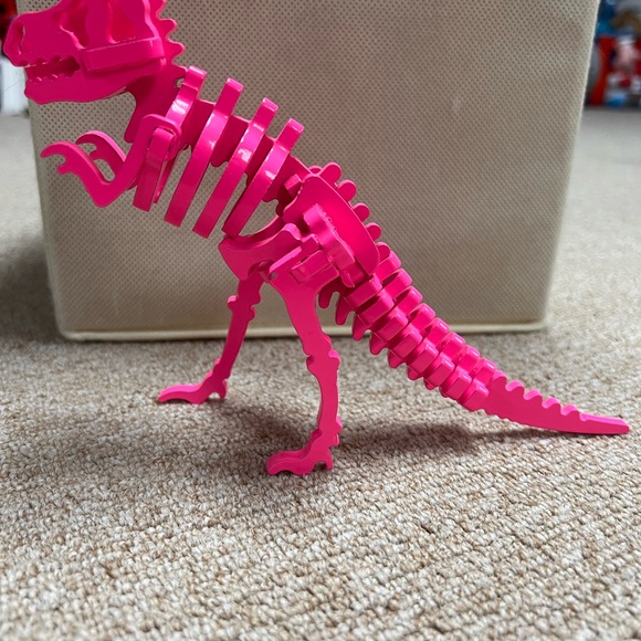 Stanley | Toys | Metal Trex Skeleton Art Figure 55 Laser Cut Dinosaur ...